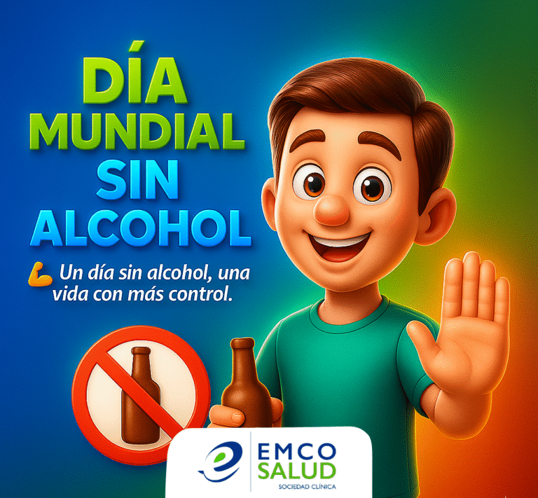 Día Mundial sin Alcohol - EMCOSALUD